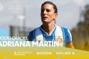 Adriana Martín no sigue en el RCD Espanyol