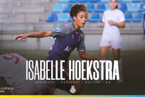 Isabelle Hoekstra, nueva jugadora del Espanyol
